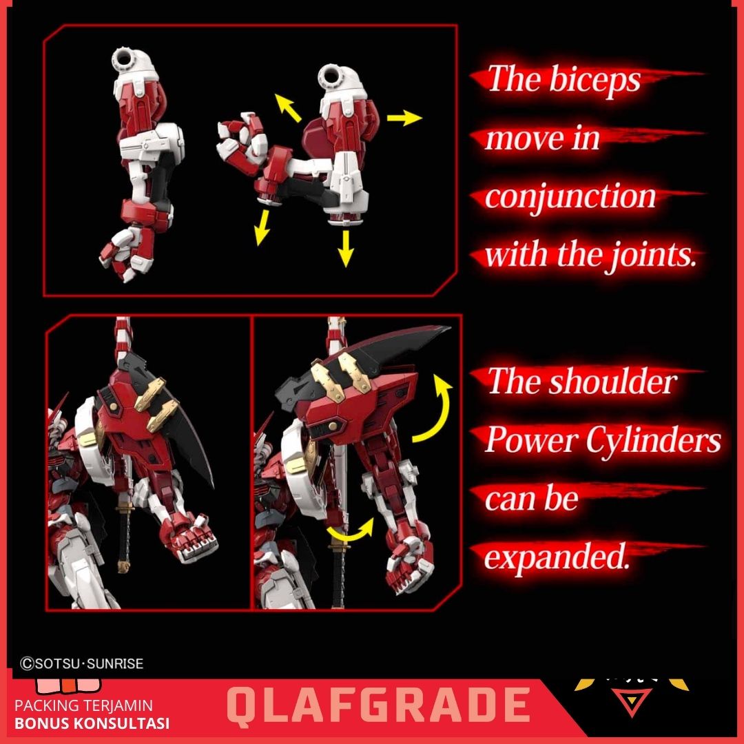 HIRM ASTRAY RED FRAME POWERED RED Hi-RESOLUTION MODEL 1/100 GUNDAM ...