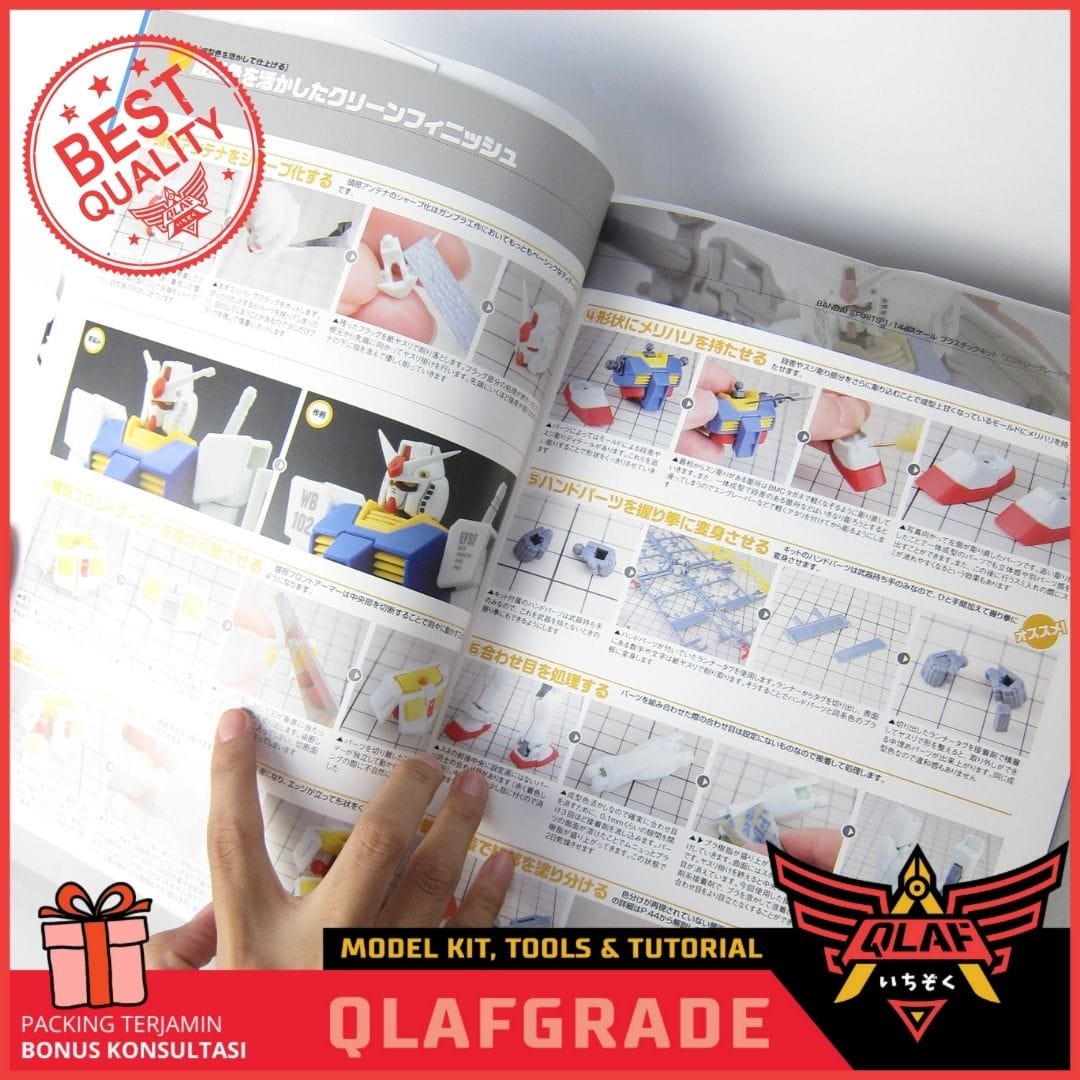 MAGAZINE 10 Techniques to Improve Your Gunpla Building | Qlaf Grade