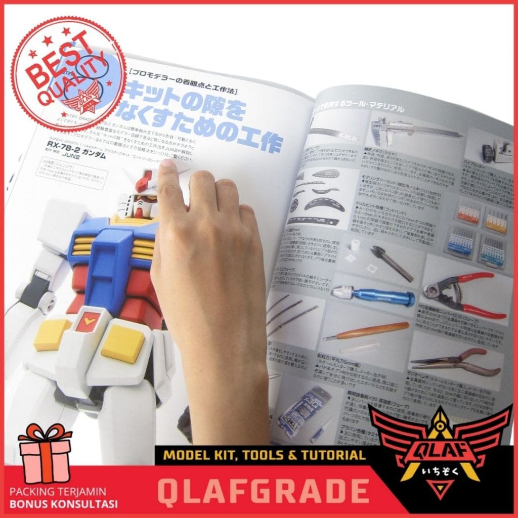MAGAZINE 10 Techniques to Improve Your Gunpla Building | Qlaf Grade