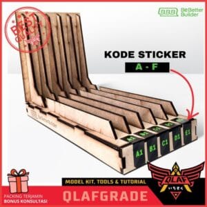 New Runner Organizer LAPLACE S tempat sprue holder model kit gundam ...