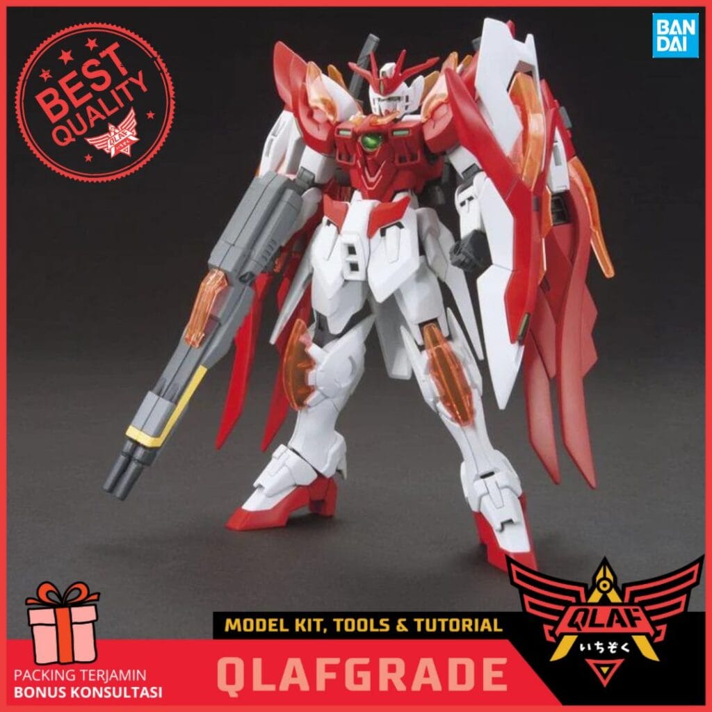HG WING ZERO HONOO Bandai HGBF wing gundam 1/144 model kit japan | Qlaf ...