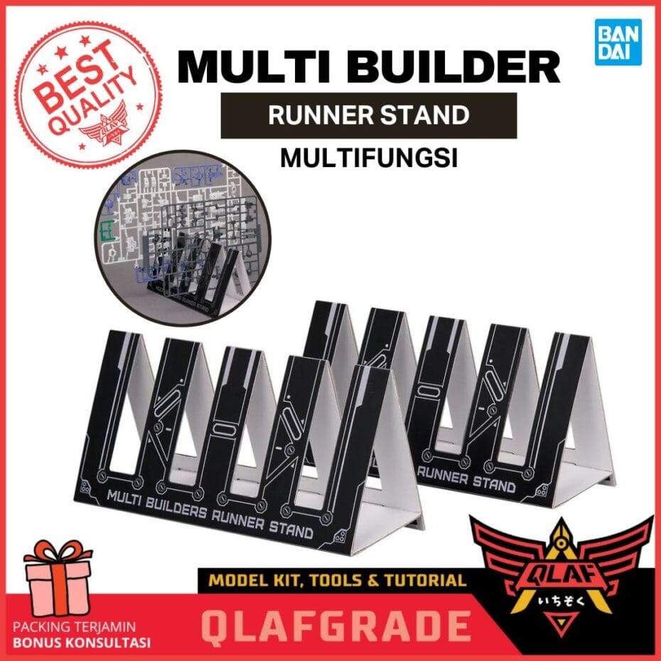 Runner Stand Bandai Multi Builders sprue organizer tempat runner | Qlaf ...