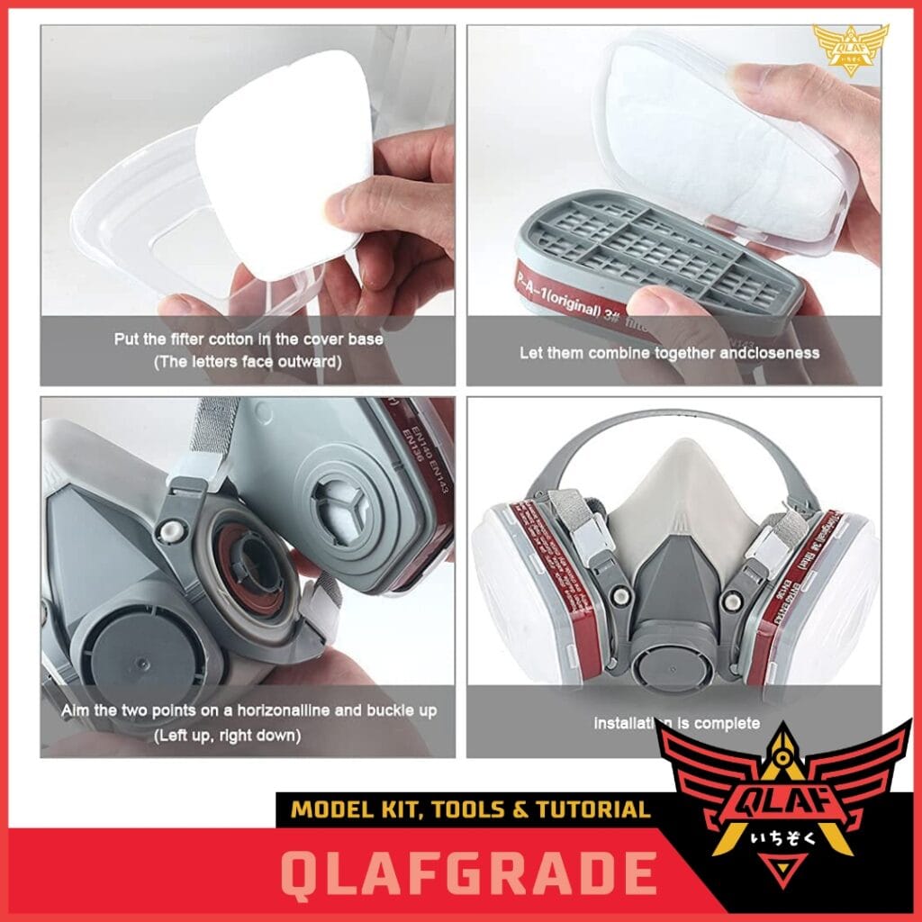 Cartridge Filter Masker Gas Vapor Respirator for 6000 7000 series mask ...