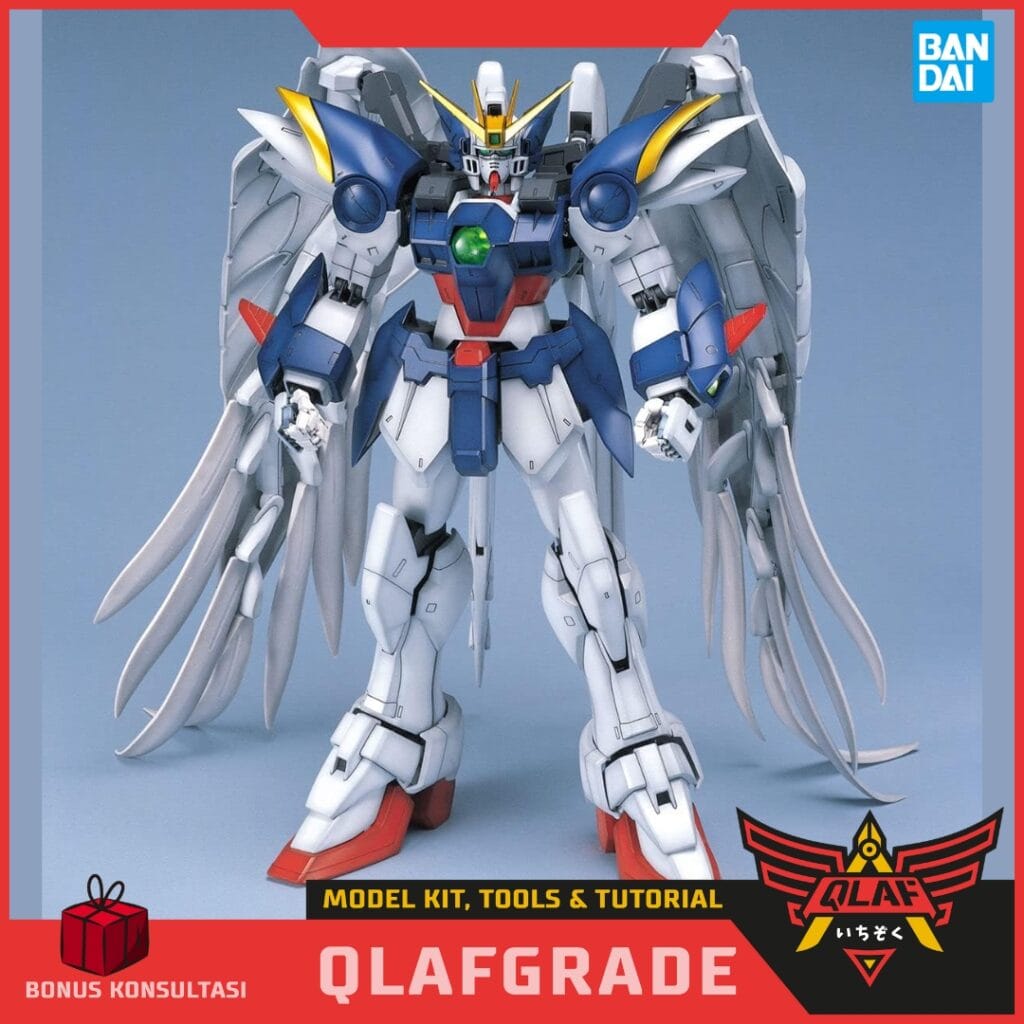 PG Wing Gundam Zero Custom Bandai 1/60 W-GUNDAM ZERO CUSTOM | Qlaf Grade