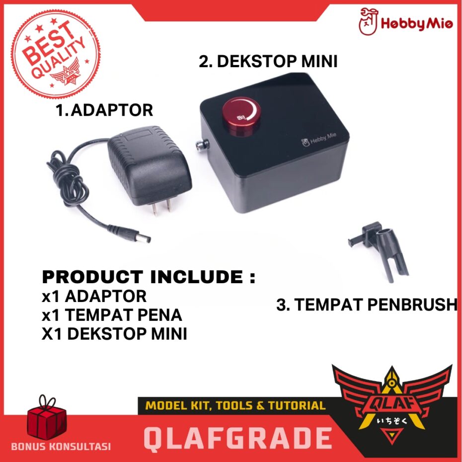 Desktop Compressor MINI HM-03 Hobby mio - Desktop Airbrush kompresor ...