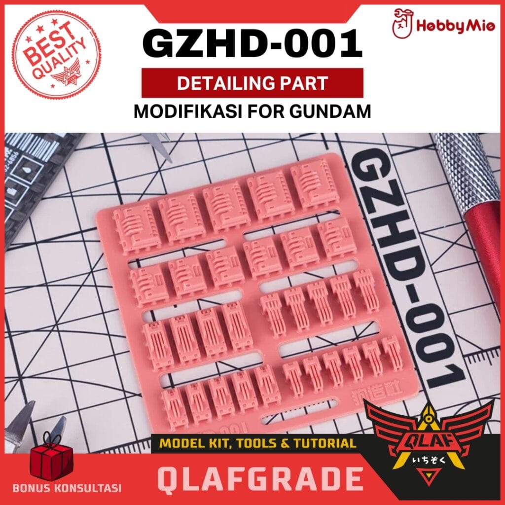 Detailing Part GZHD-001 Hobby mio - Detail Up upgrade part Gundam ...