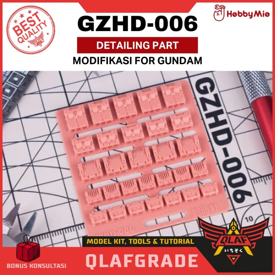 Detailing Part GZHD-006 Hobby mio - Detail Up upgrade part Gundam ...