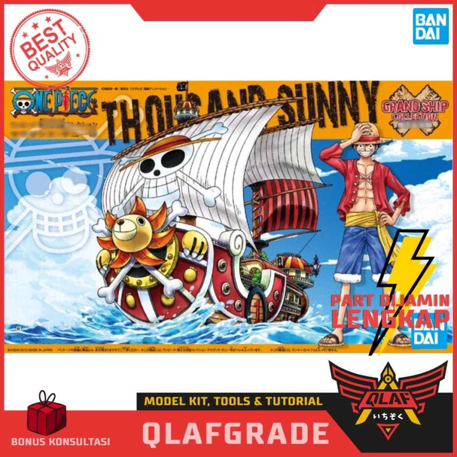 One Piece THOUSAND SUNNY Grand Ship Collection BANDAI | Qlaf Grade