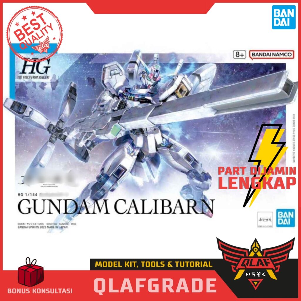HG Gundam Calibarn 1/144 - High Grade Model Kit BANDAI detailed model ...