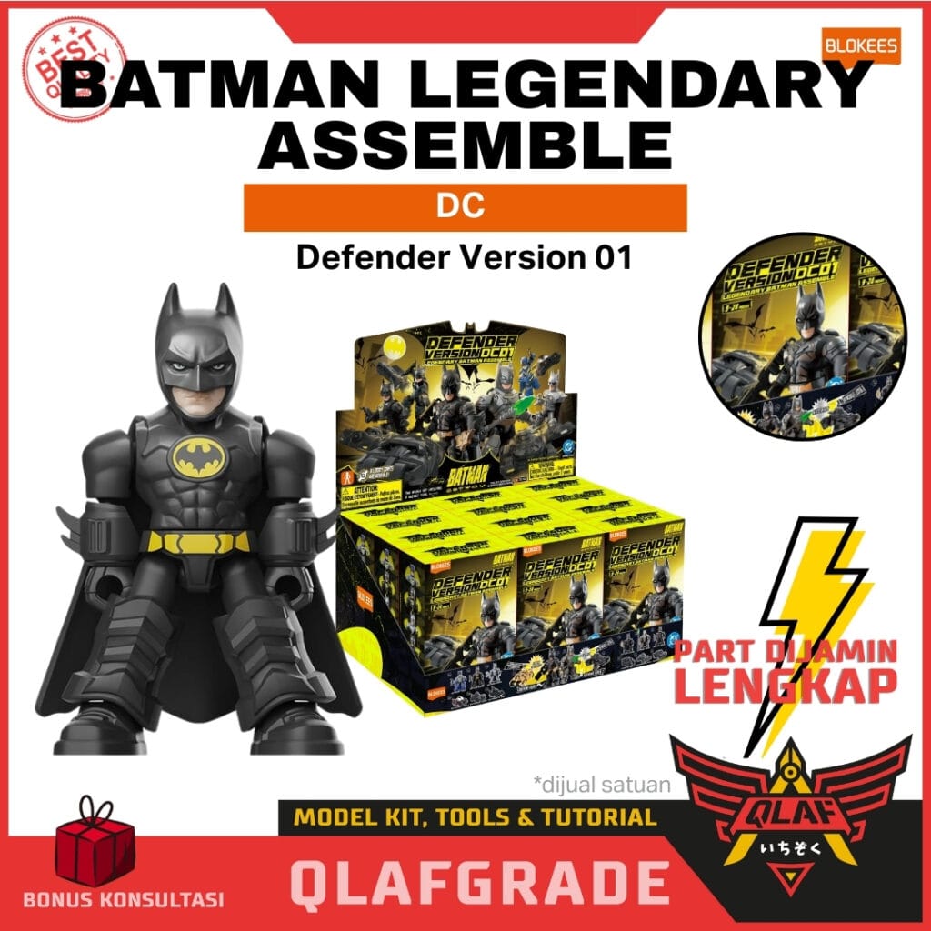 Blokees Batman Legendary Assemble DC Defender Version 01 | Blind Box ...