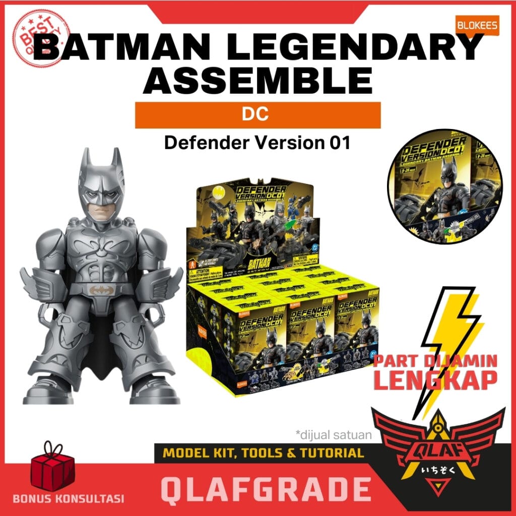 Blokees Batman Legendary Assemble DC Defender Version 01 | Blind Box ...