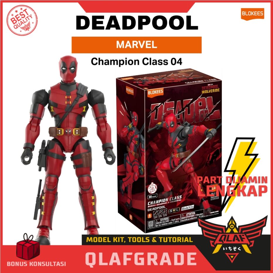 Blokees Deadpool MARVEL Champion Class 04 | Qlaf Grade