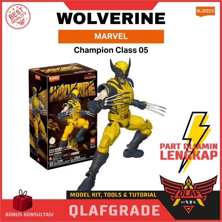 Blokees Wolverine MARVEL Champion Class 05 - model kit action figure ...