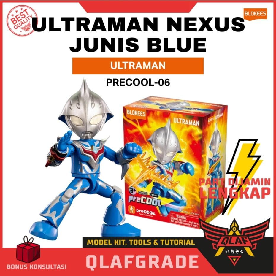 Blokees Ultraman Nexus Junis Blue ULTRAMAN preCOOL-06 | Qlaf Grade
